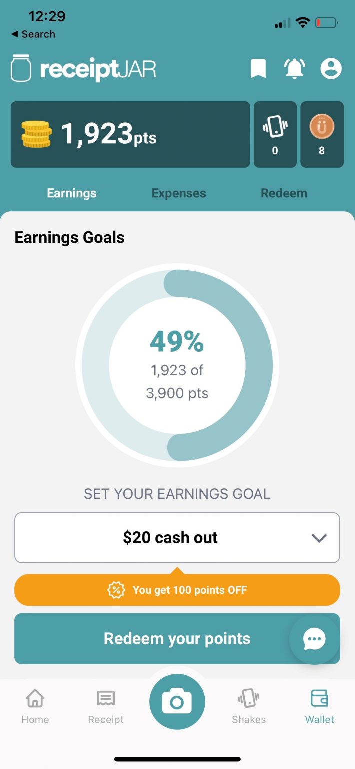 ReceiptJar Australia Review: Easy money for shopping!